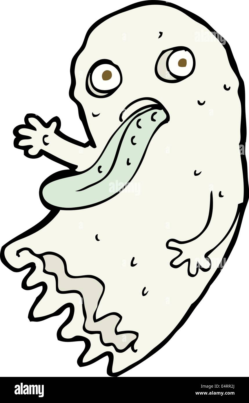 gross cartoon ghost Stock Vector Image & Art - Alamy