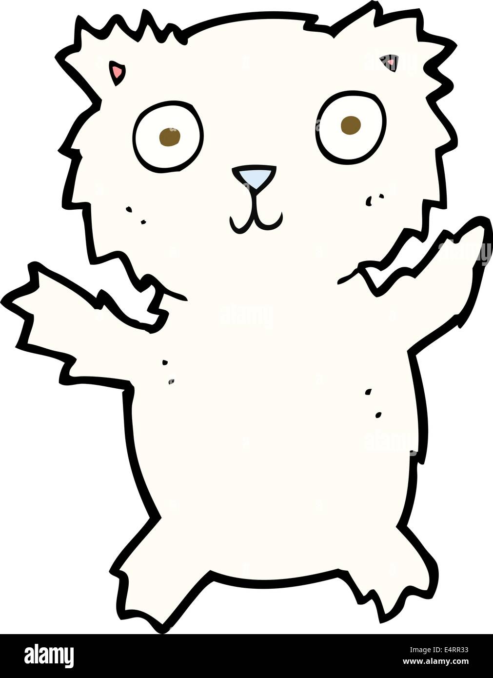 cartoon polar bear Stock Vector Image & Art - Alamy