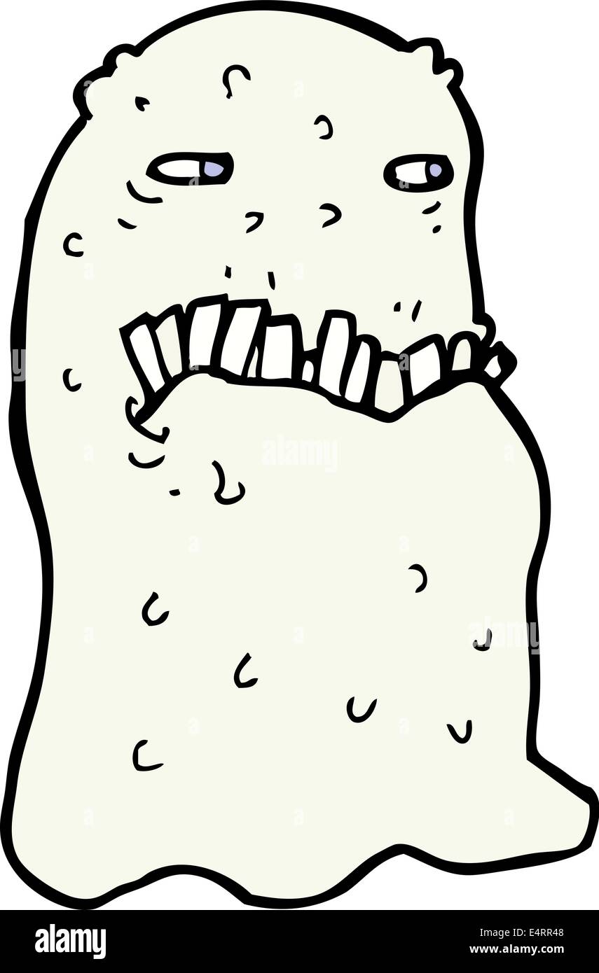 cartoon gross ghost Stock Vector Image & Art - Alamy