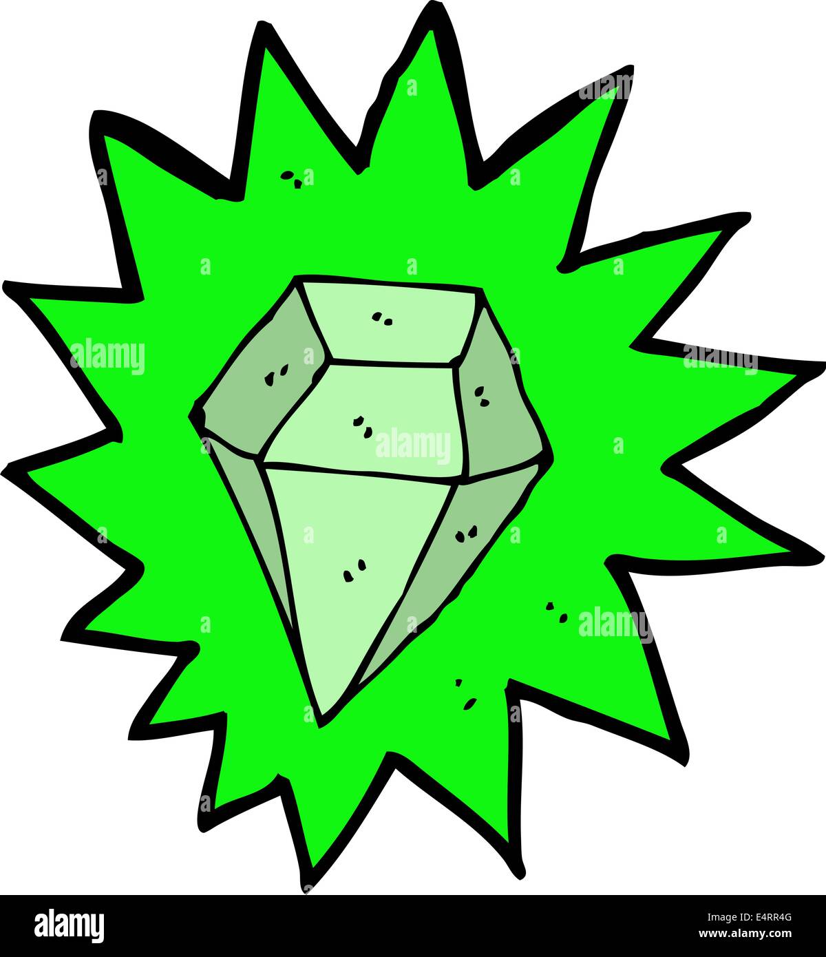 cartoon huge emerald Stock Vector Image & Art - Alamy