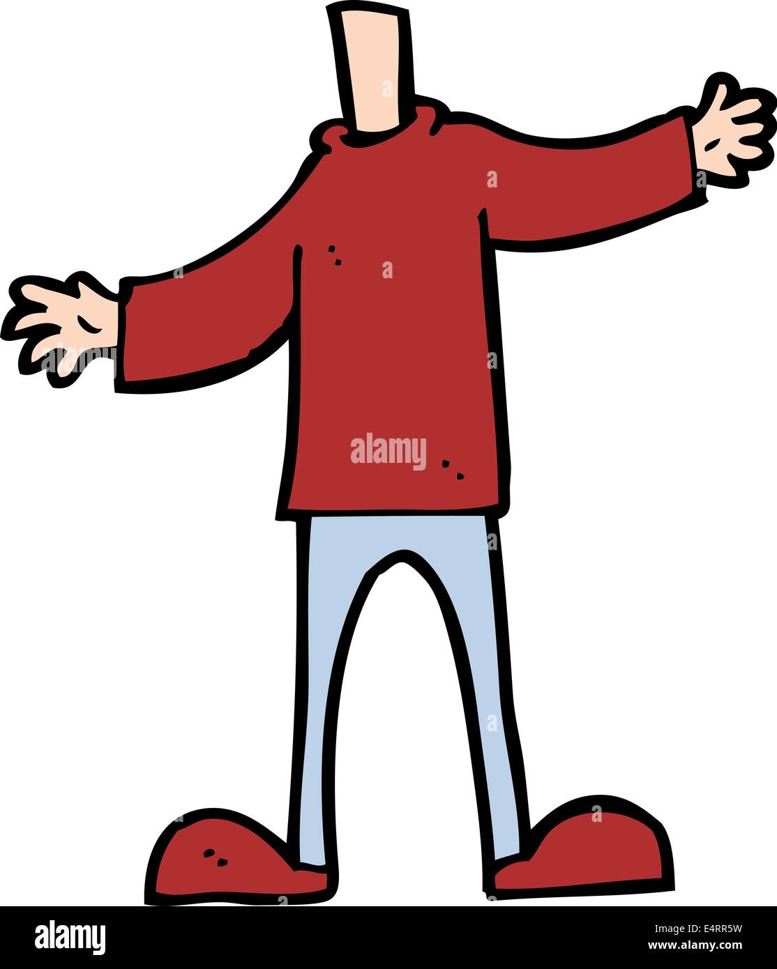 cartoon body (mix and match cartoons or add your own photo head Stock ...