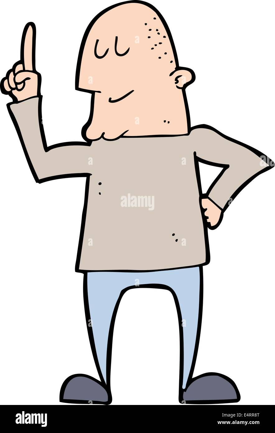 cartoon man pointing finger Stock Vector Image & Art - Alamy