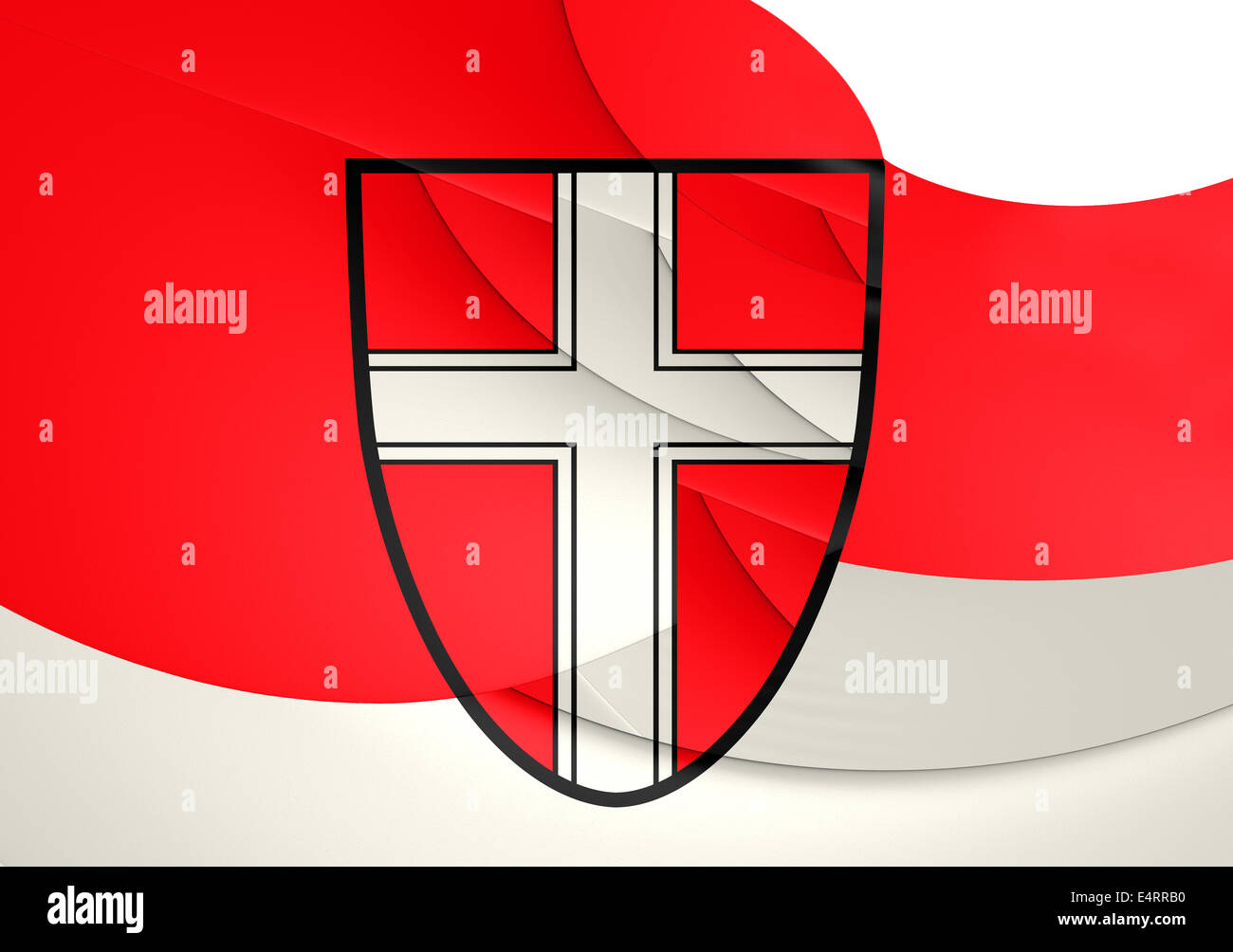 Flag of vienna hi-res stock photography and images - Alamy