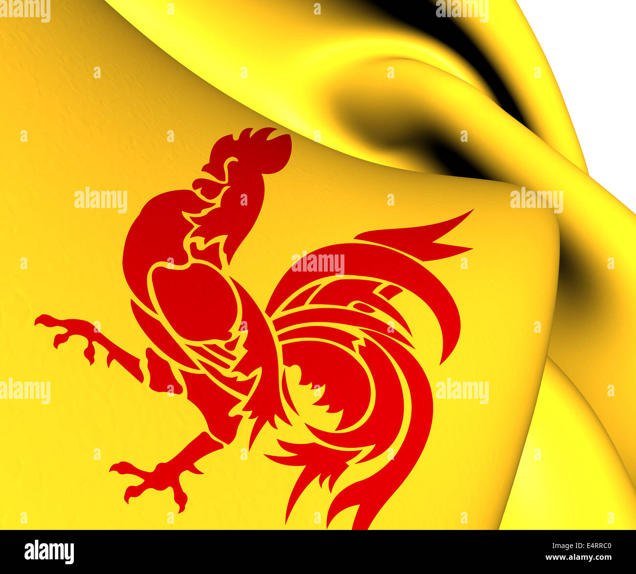 Flag of the wallonie hi-res stock photography and images - Alamy