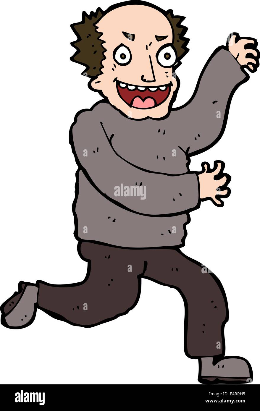 cartoon evil old man Stock Vector Image & Art - Alamy