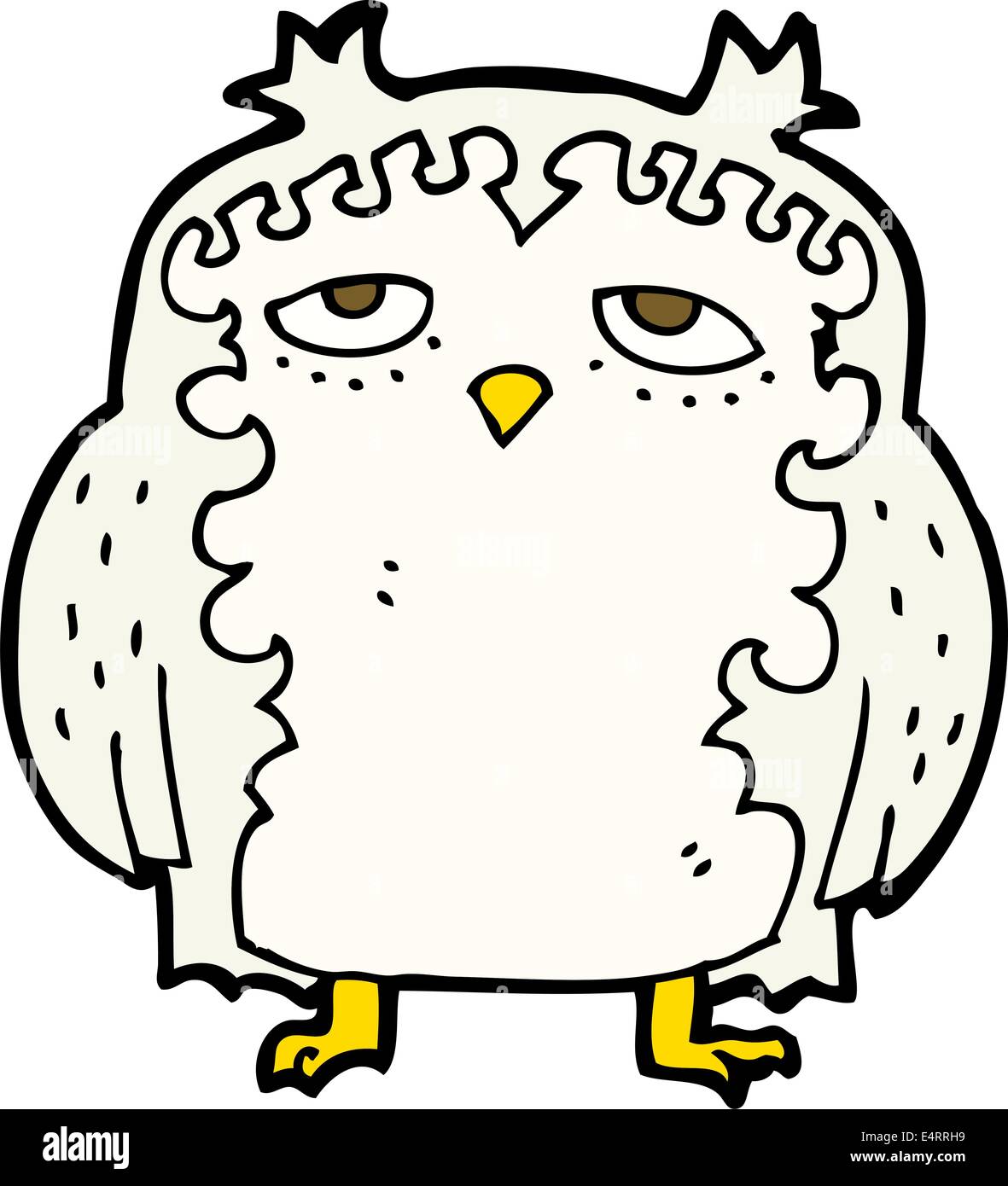 cartoon wise old owl Stock Vector Image & Art - Alamy