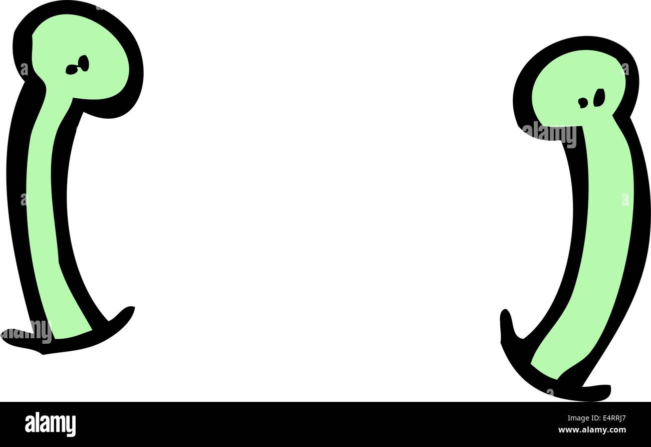 cartoon alien antennae Stock Vector Image & Art - Alamy