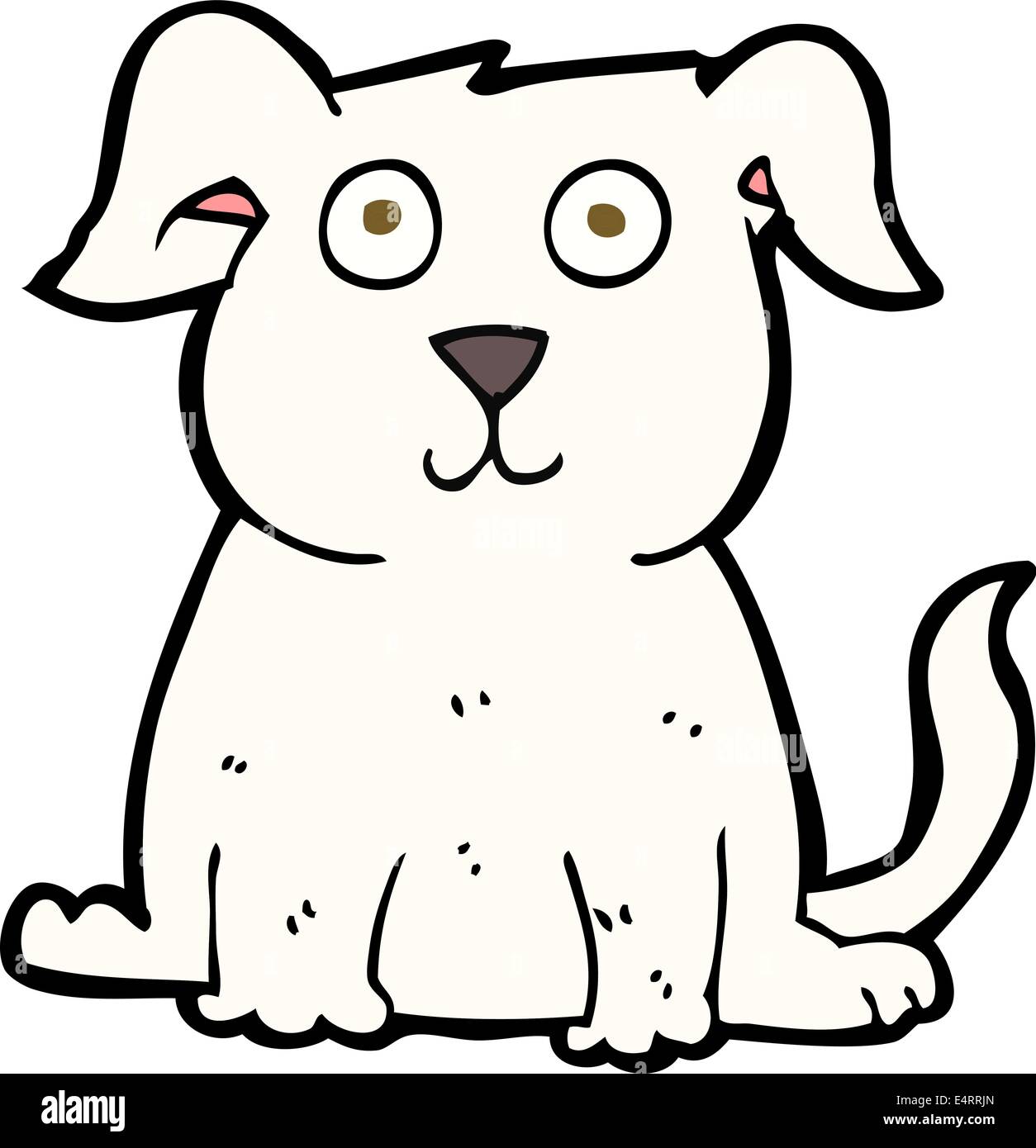 cartoon happy dog Stock Vector Image & Art - Alamy