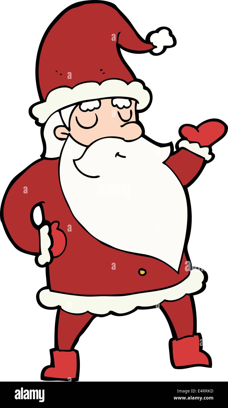 cartoon santa claus Stock Vector Image & Art - Alamy