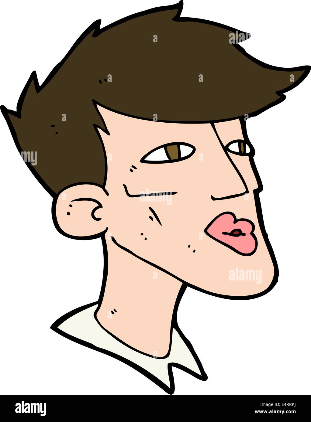 cartoon male model guy Stock Vector Image & Art - Alamy