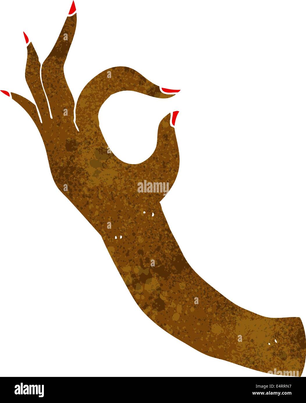 cartoon hand symbol Stock Vector Image & Art - Alamy