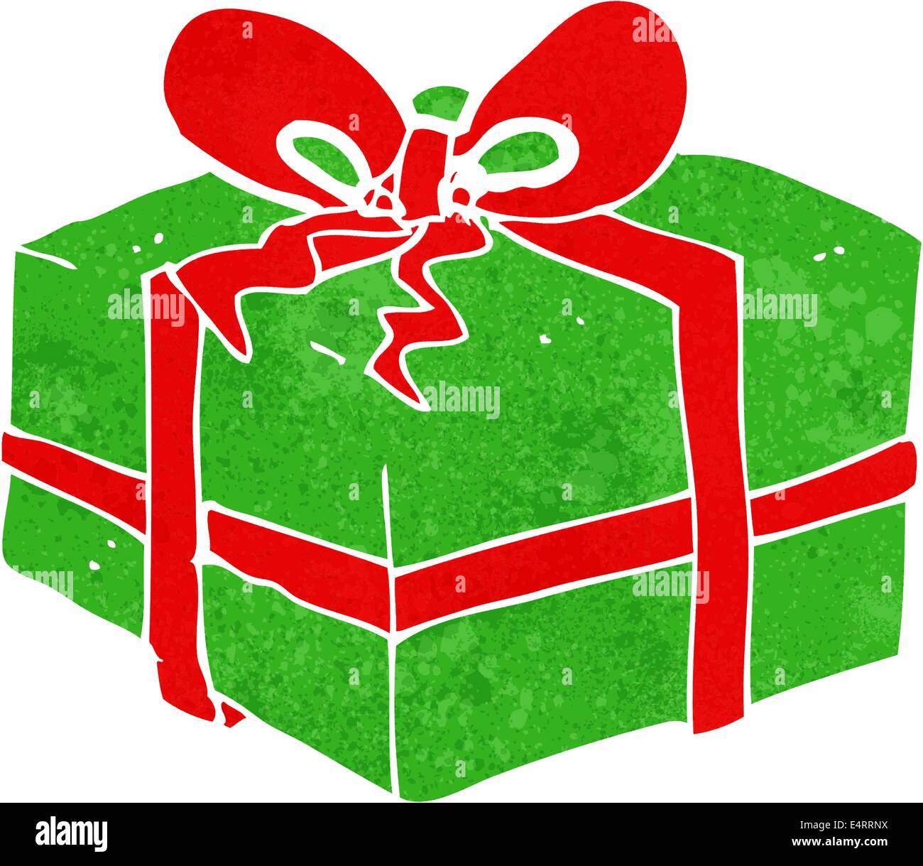 cartoon christmas present Stock Vector Image & Art - Alamy