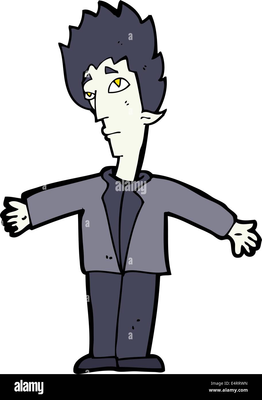 cartoon vampire man Stock Vector Image & Art - Alamy