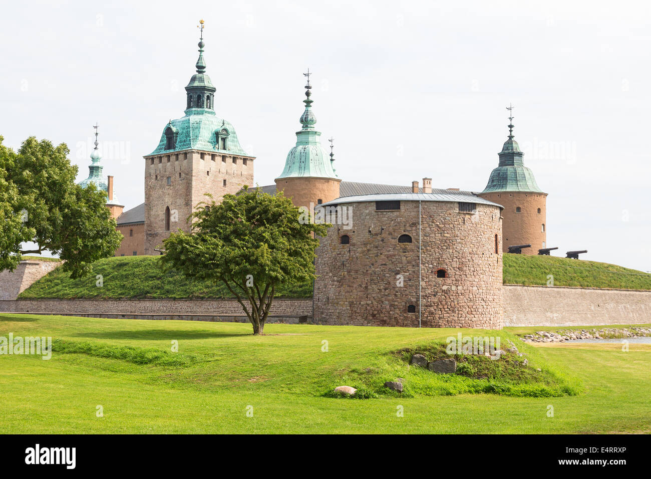 Kalmar castle in Sweden Stock Photo - Alamy