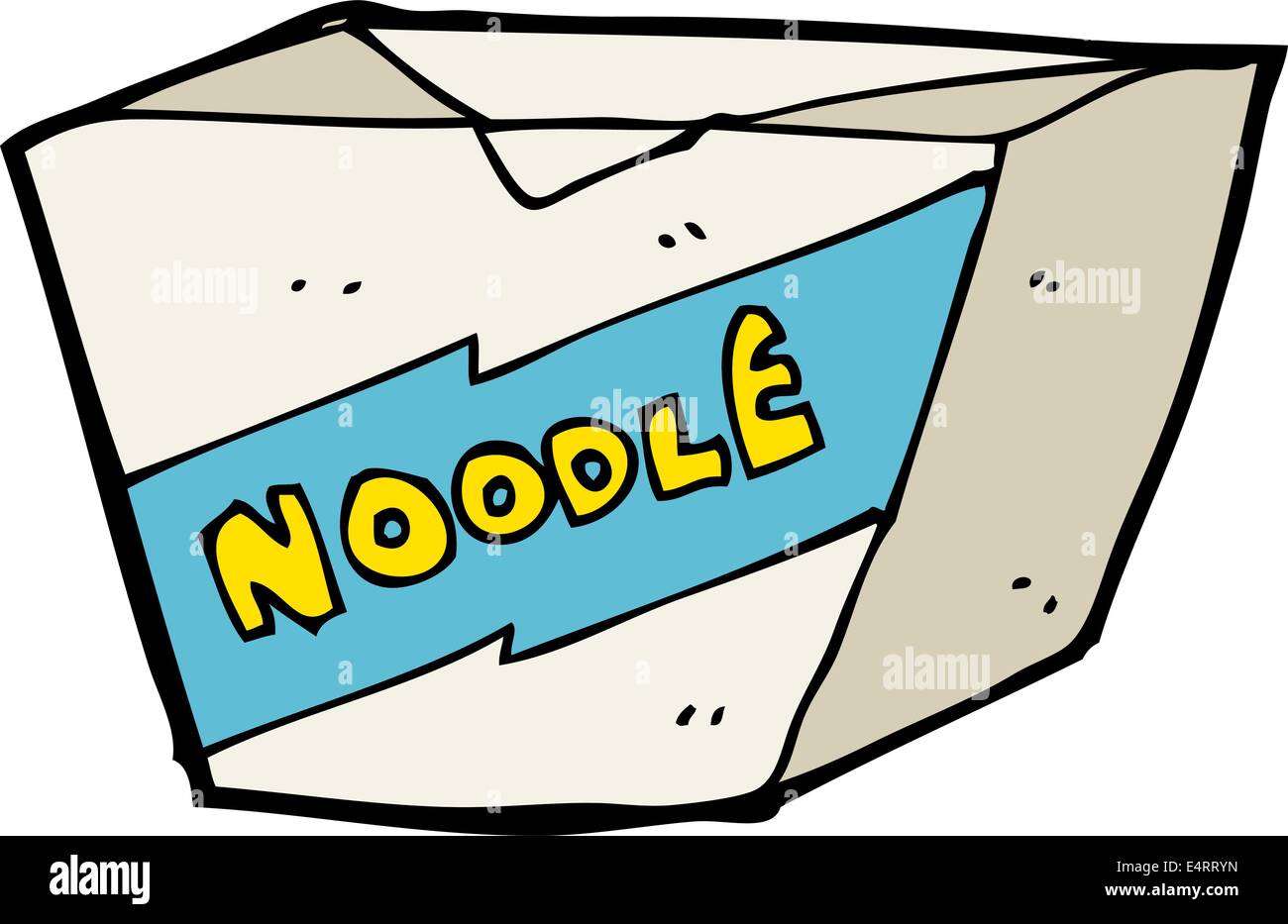cartoon noodle box Stock Vector Image & Art - Alamy