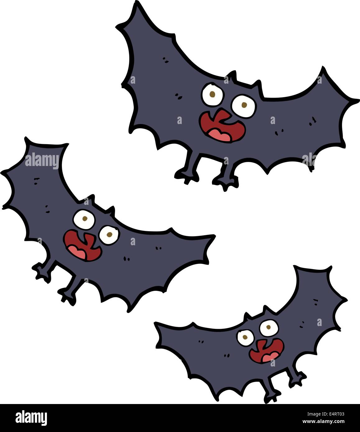 Crazy bats Stock Vector Images - Alamy