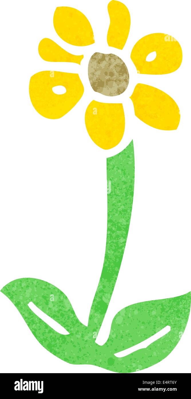 cartoon flower symbol Stock Vector Image & Art - Alamy