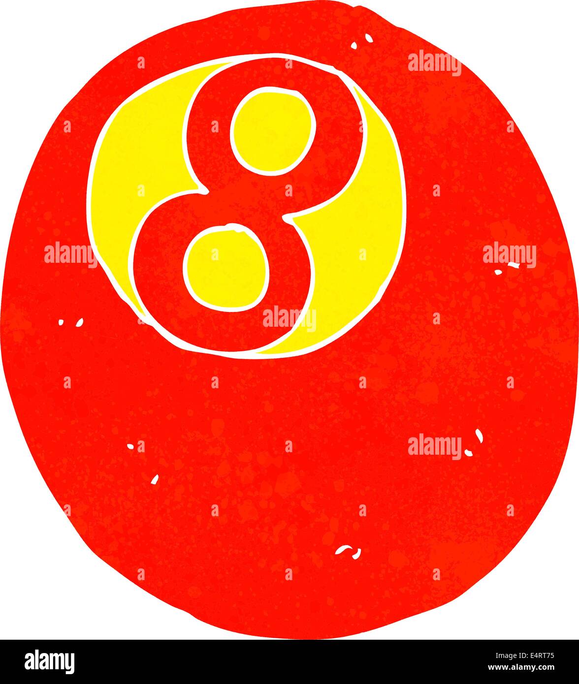 cartoon pool ball Stock Vector Image & Art - Alamy