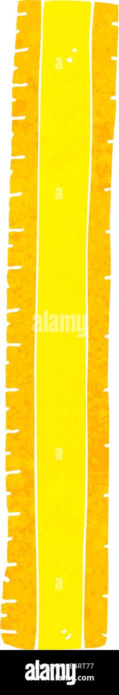 cartoon wooden ruler Stock Vector Image & Art - Alamy