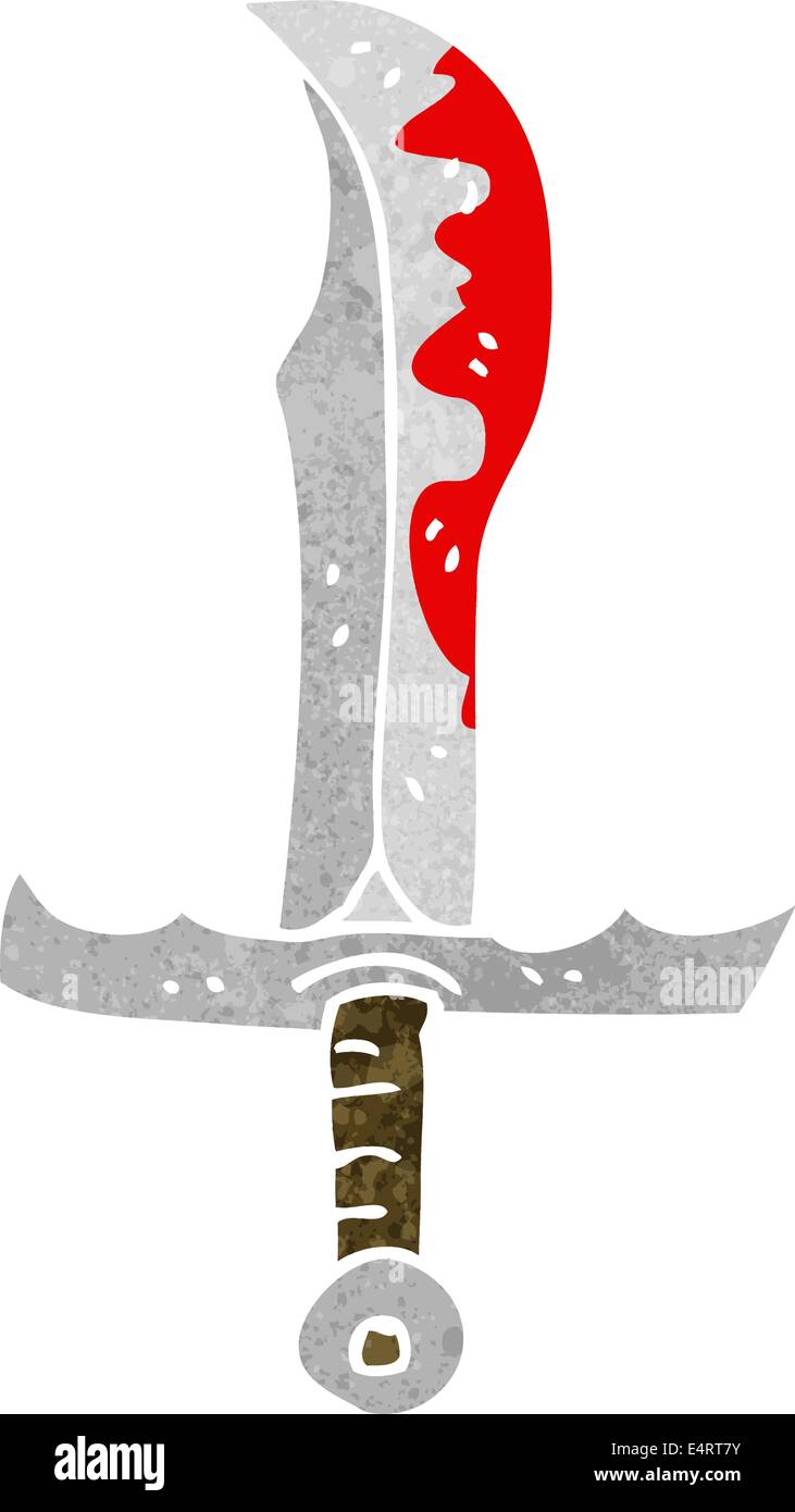 cartoon bloody sword Stock Vector Image & Art - Alamy