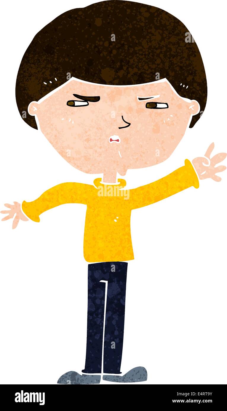 cartoon mean man Stock Vector Image & Art - Alamy