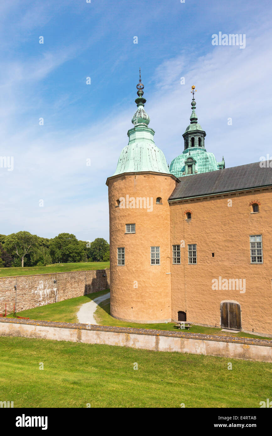 Kalmar Castle from the embankment Stock Photo - Alamy