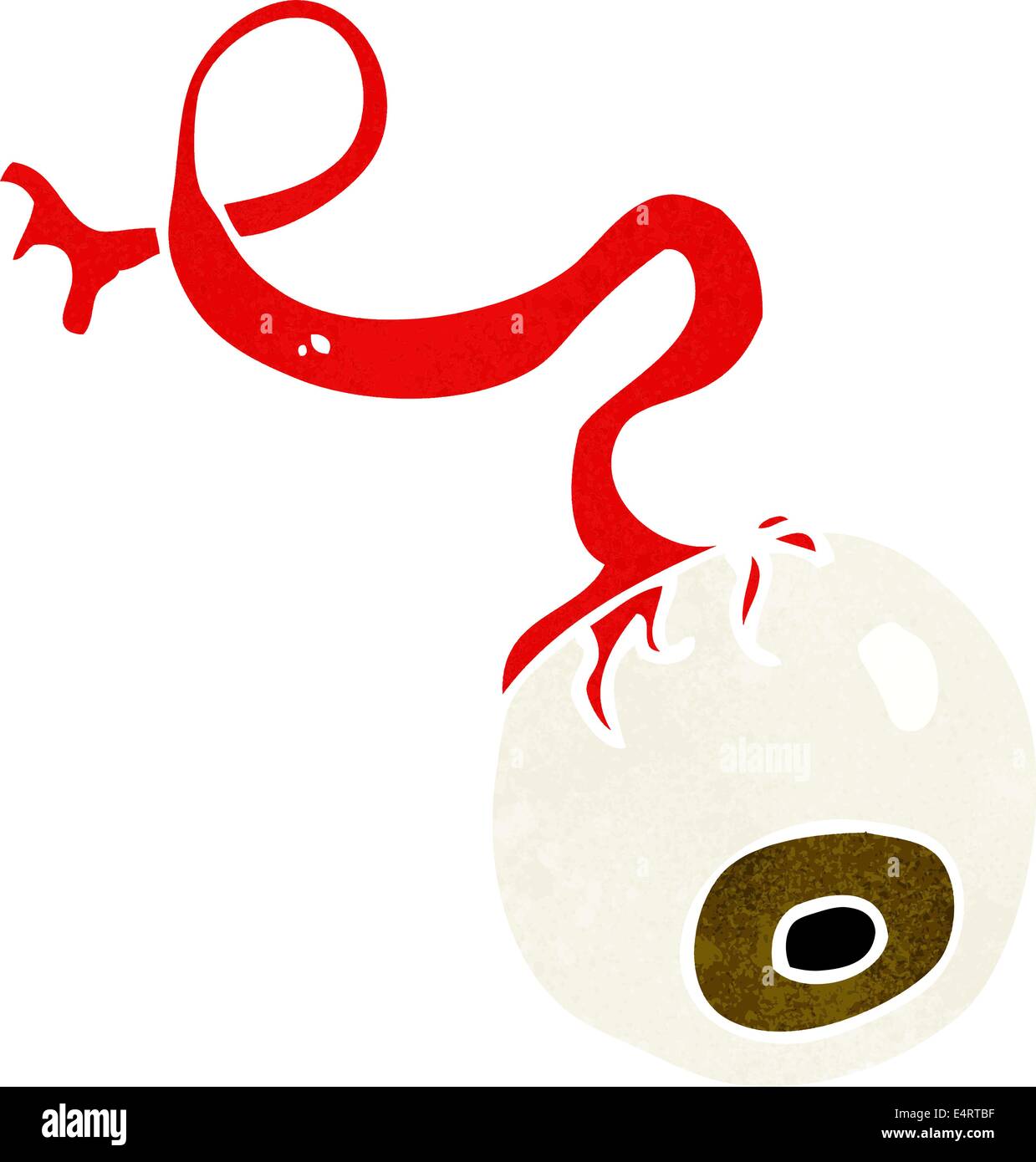 Cartoon gross eyeball Stock Vector Images - Alamy