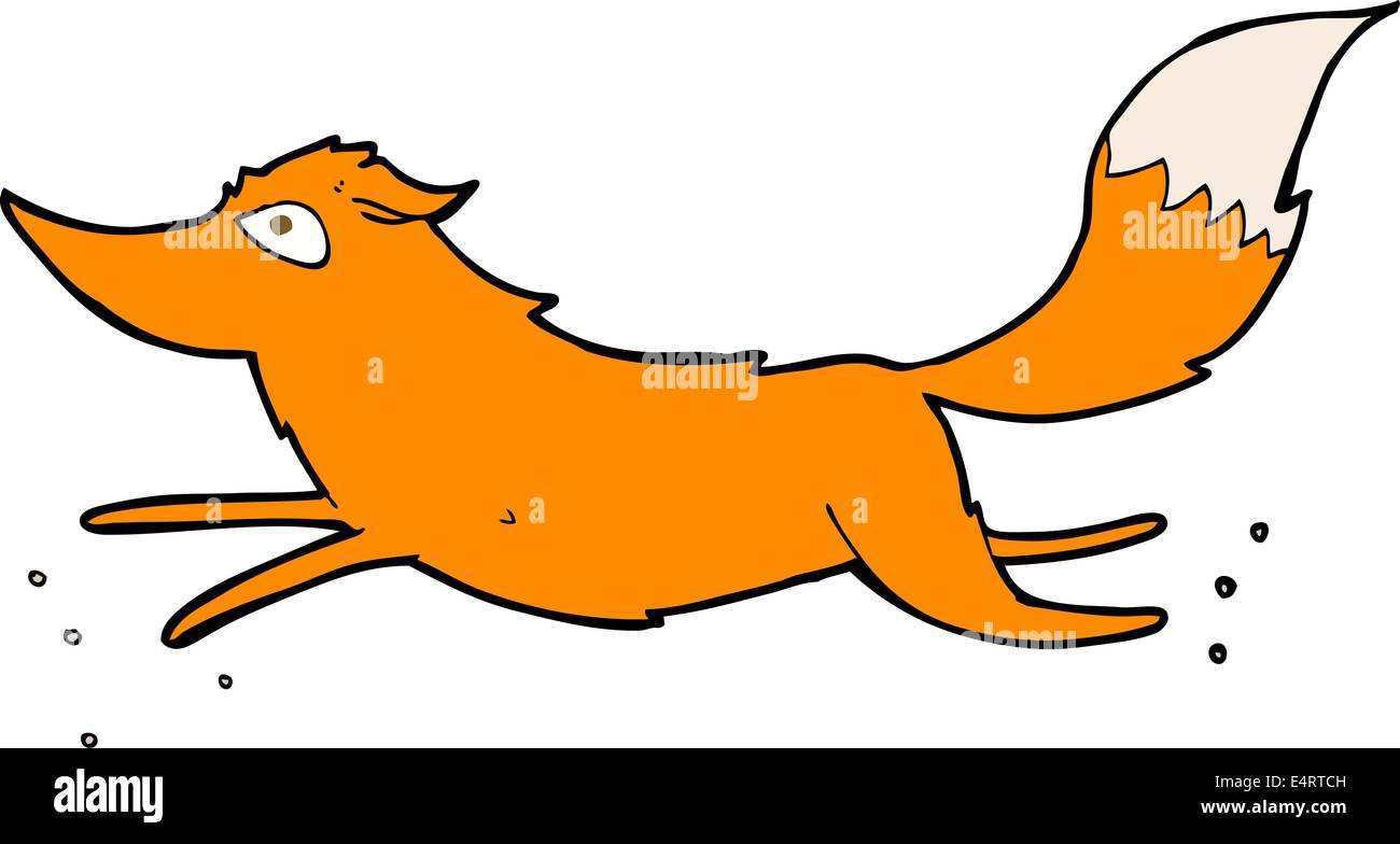 Fox Running Stock Vector Images - Alamy