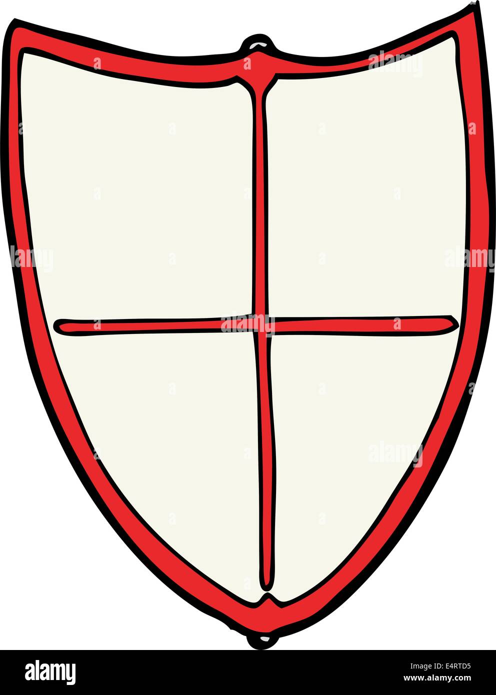 cartoon heraldic shield Stock Vector Image & Art - Alamy