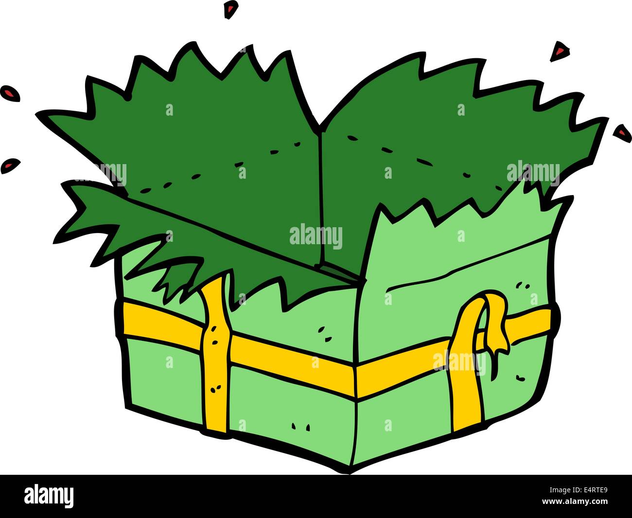 Torn present Stock Vector Images - Alamy