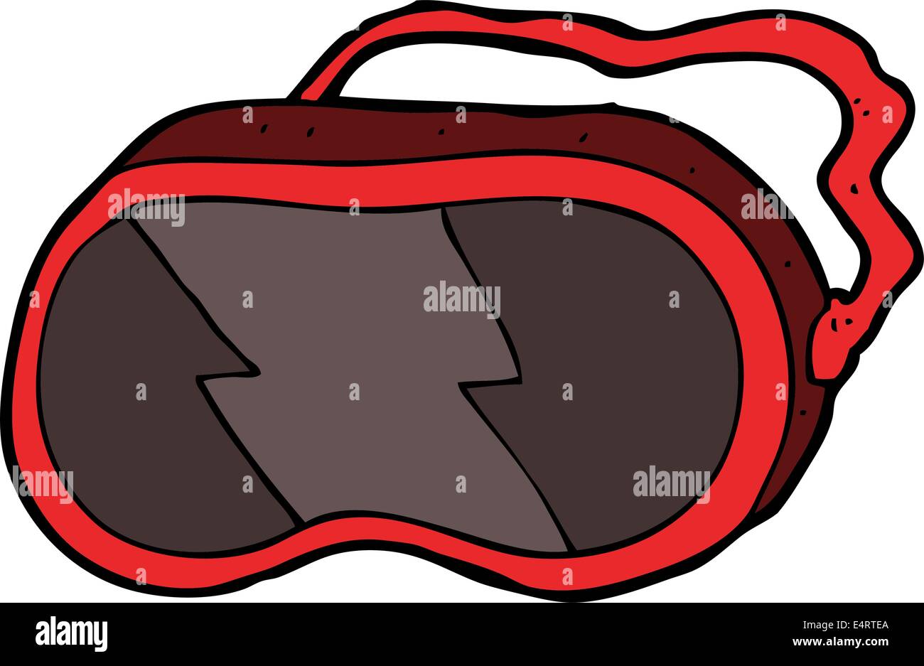 Cartoon ski goggles Stock Vector Images - Alamy