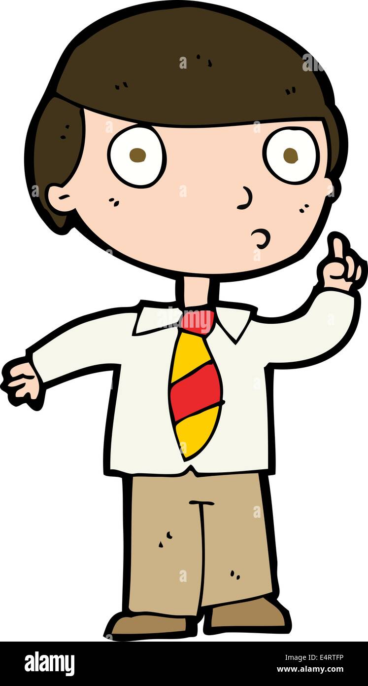 cartoon school boy Stock Vector Image & Art - Alamy