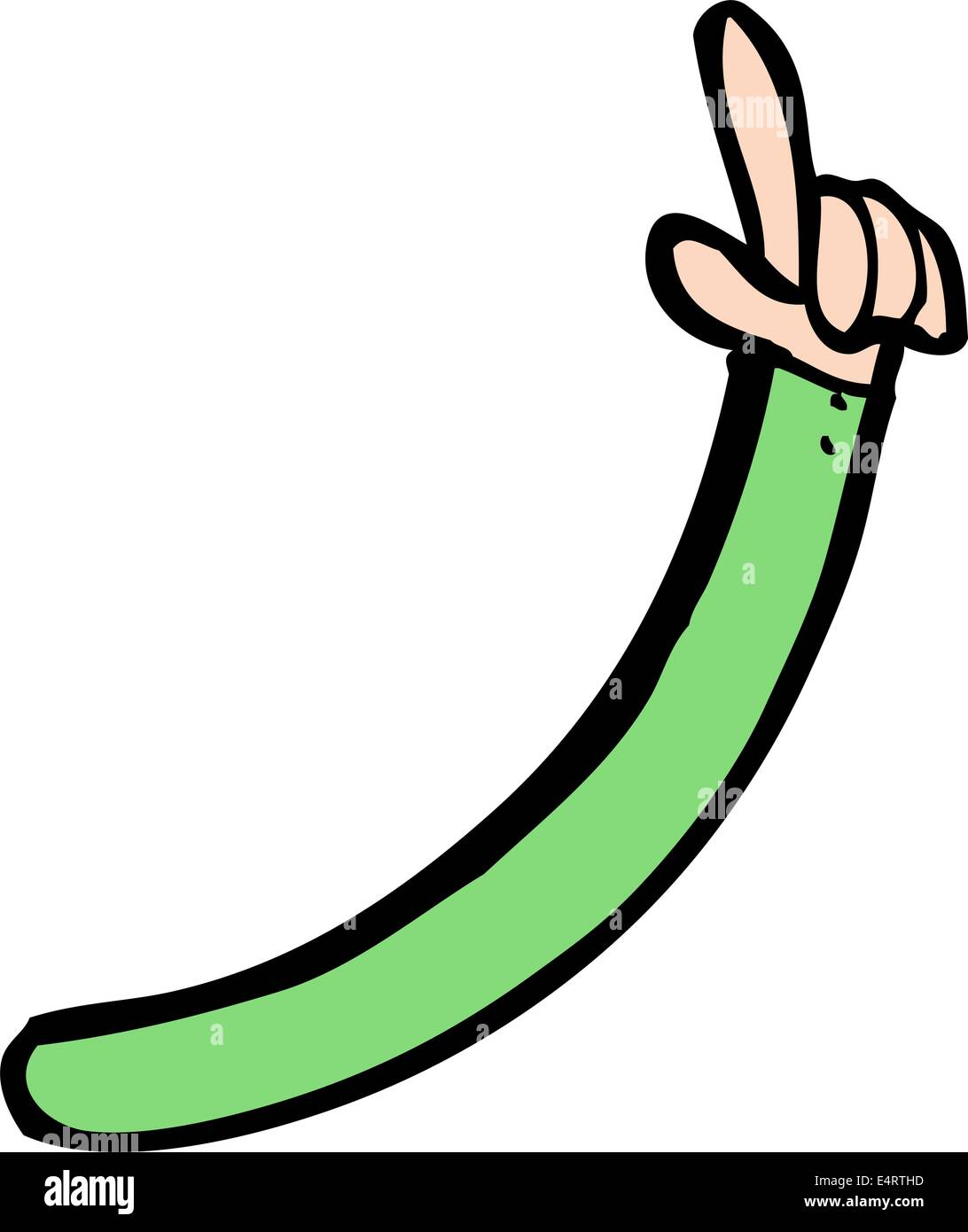 cartoon pointing arm Stock Vector Image & Art - Alamy