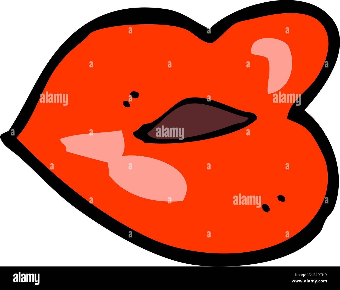 Pout lips Stock Vector Images - Alamy