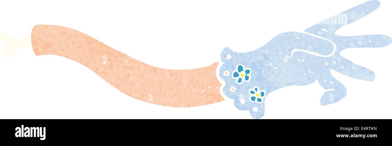 cartoon spooky victorian arm reaching Stock Vector Image & Art - Alamy