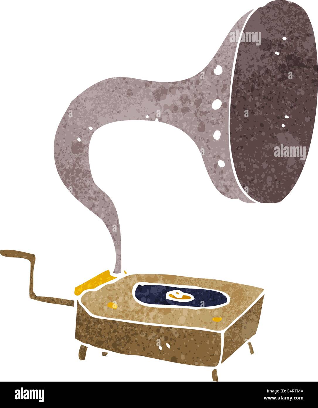 Cartoon phonograph Cut Out Stock Images & Pictures - Alamy