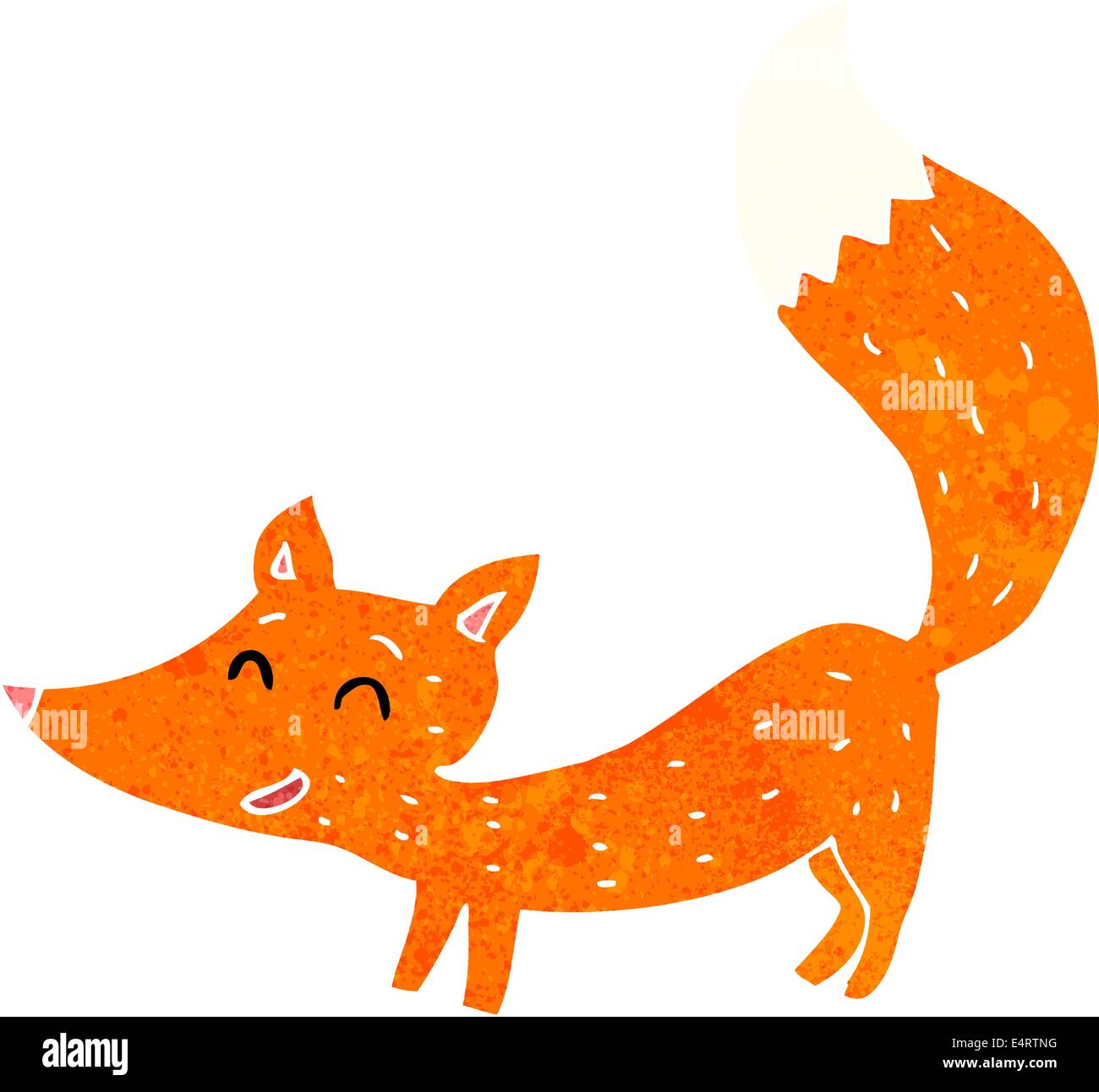 cartoon little fox Stock Vector Image & Art - Alamy