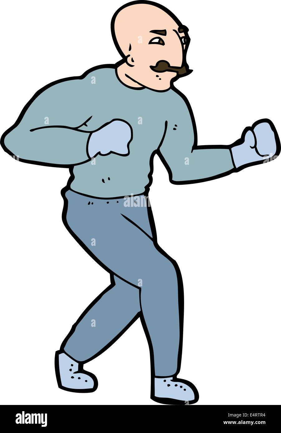 cartoon victorian boxer Stock Vector Image & Art - Alamy