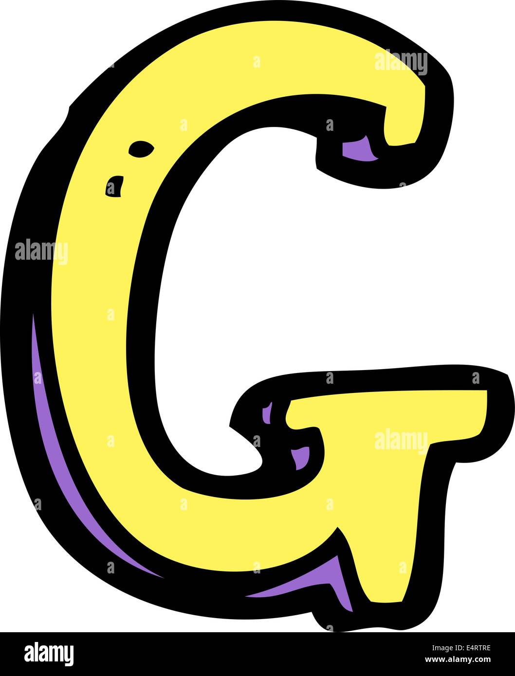 cartoon letter G Stock Vector Image & Art - Alamy
