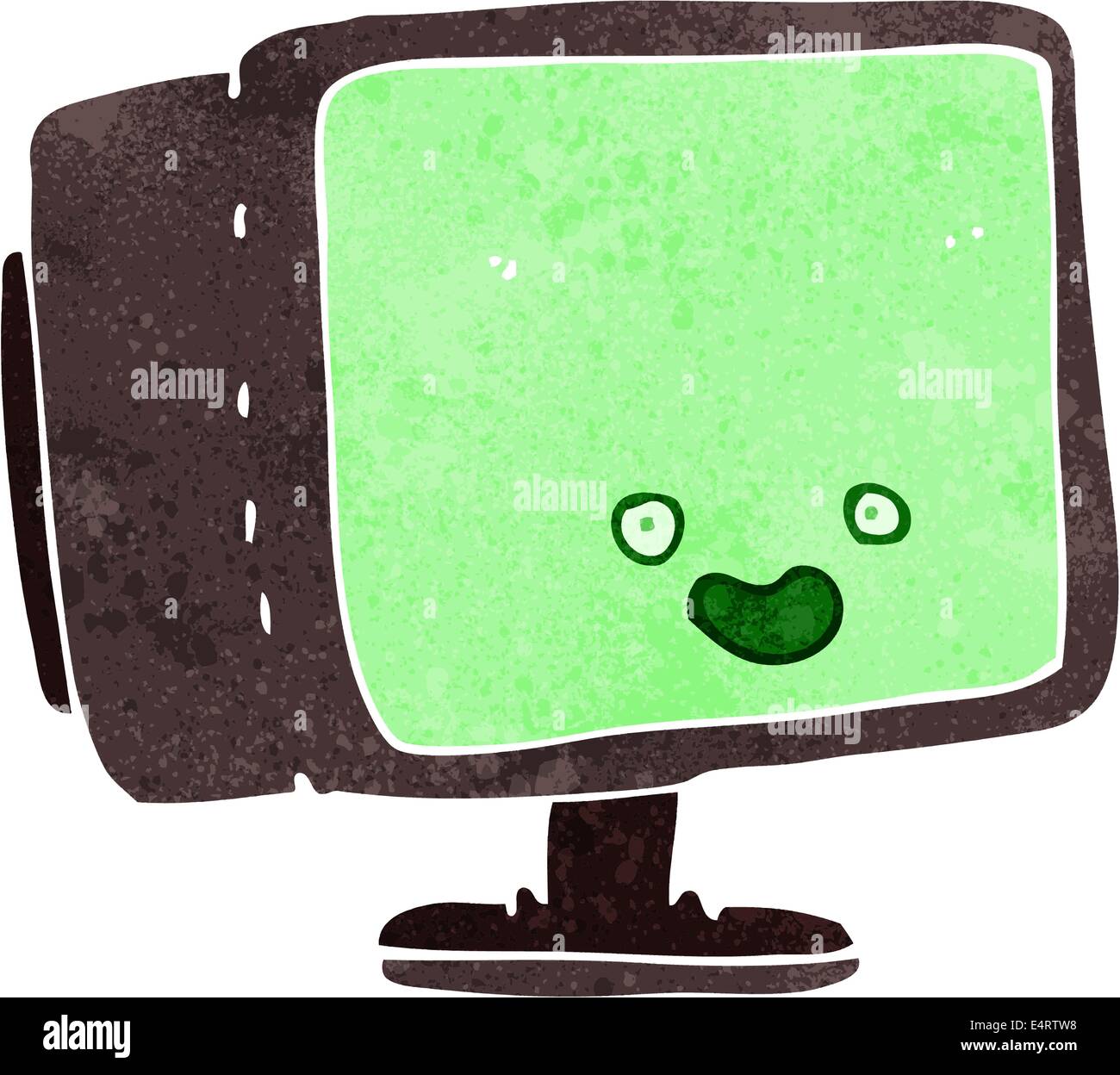cartoon computer screen Stock Vector Image & Art - Alamy