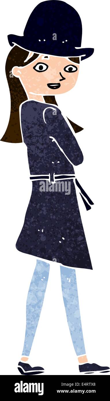 cartoon female spy Stock Vector Image & Art - Alamy