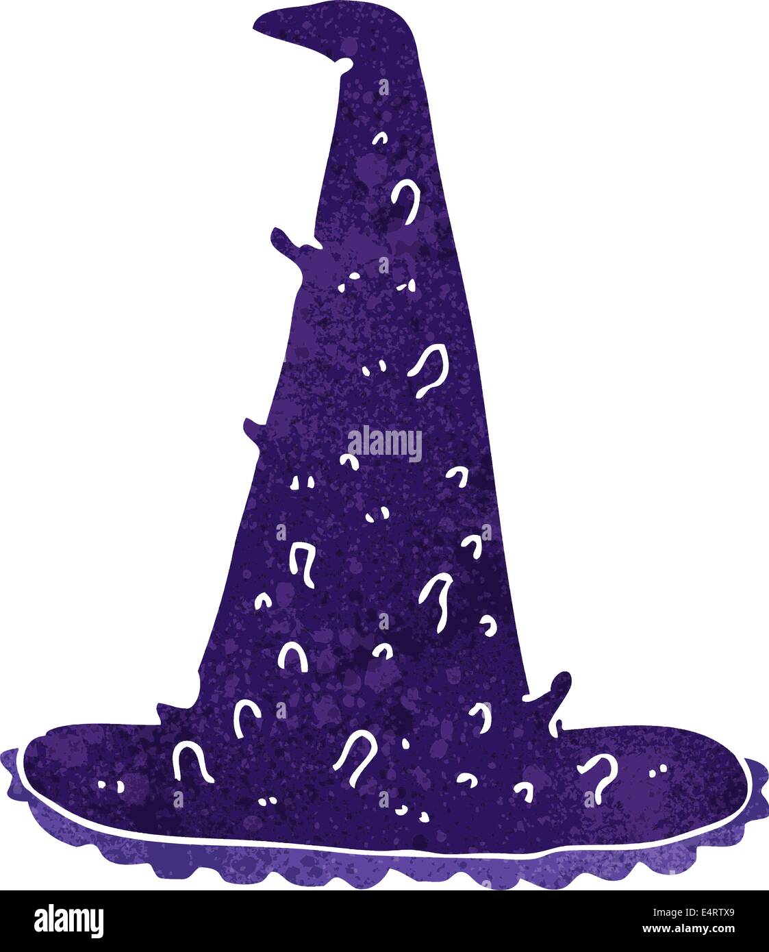 cartoon spooky witch hat Stock Vector Image & Art - Alamy