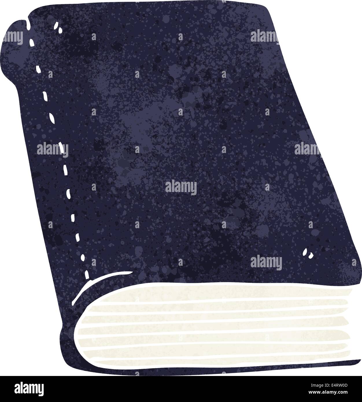 Leather bound book on Stock Vector Images - Alamy