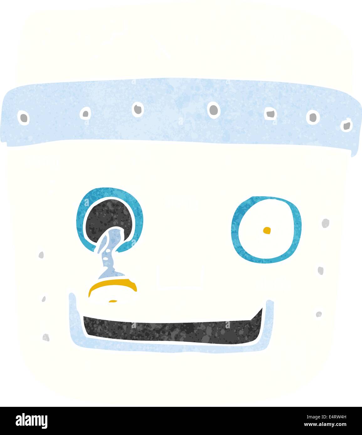 Cartoon Robot Head Stock Vector Image And Art Alamy