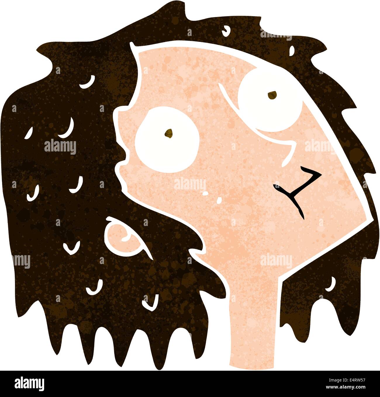 cartoon staring woman Stock Vector Image & Art - Alamy