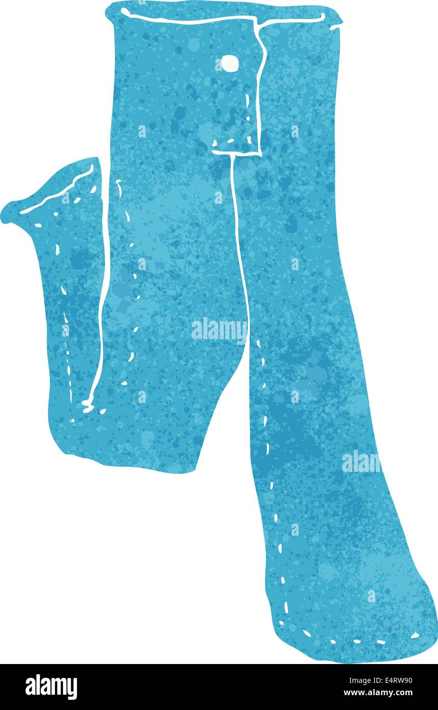Cartoon pair jeans hi-res stock photography and images - Alamy