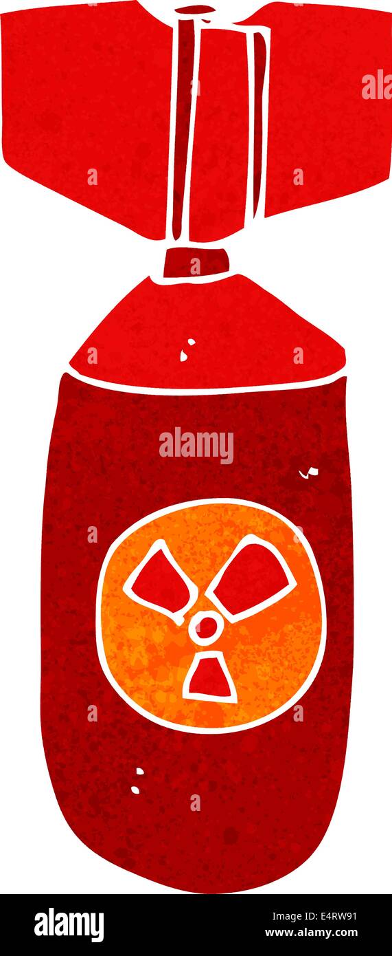 cartoon nuclear bomb Stock Vector Image & Art - Alamy