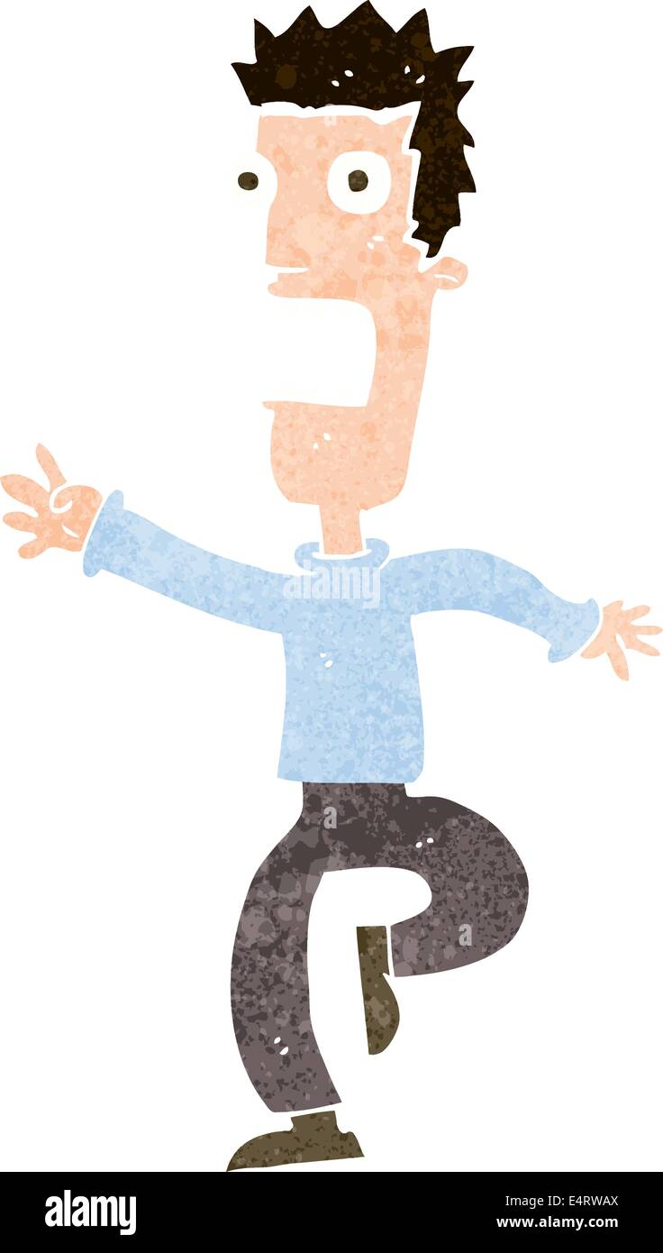 cartoon shrieking man Stock Vector Image & Art - Alamy