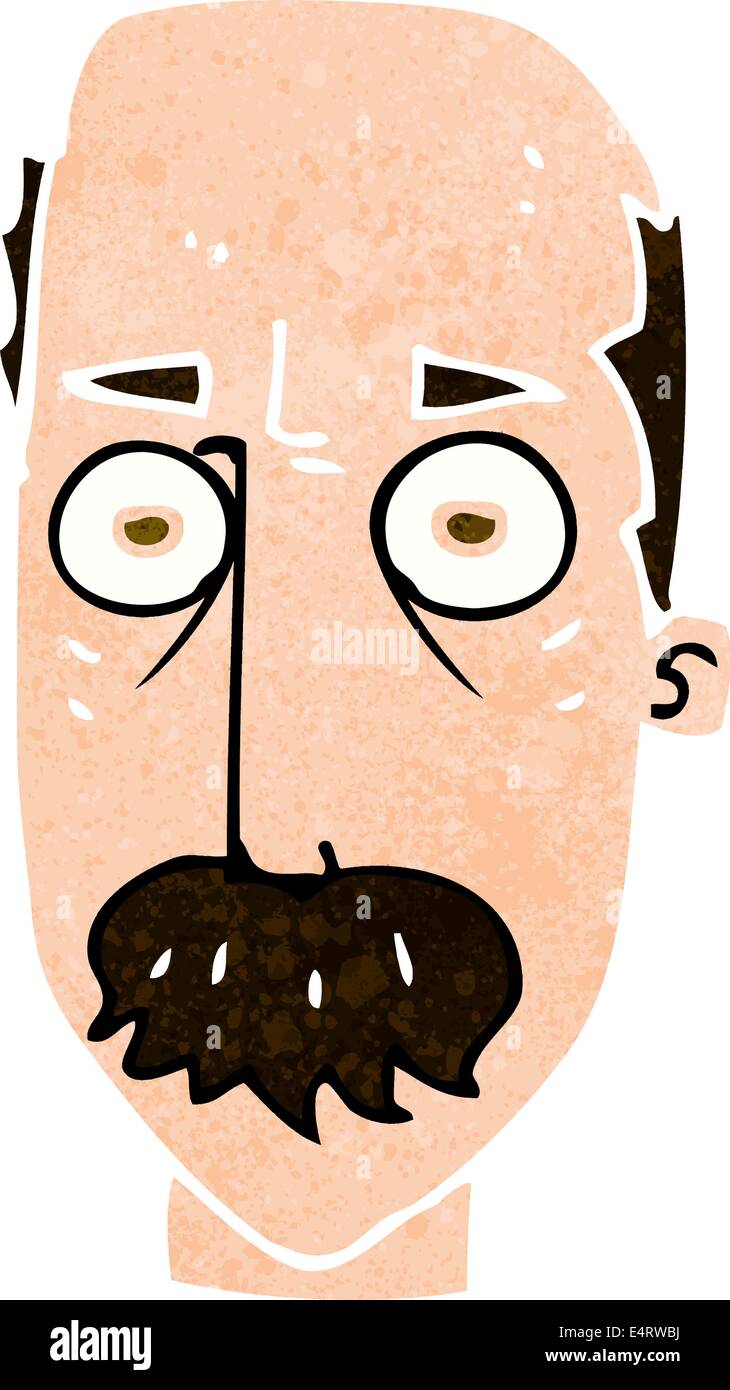 cartoon man with mustache Stock Vector Image & Art - Alamy