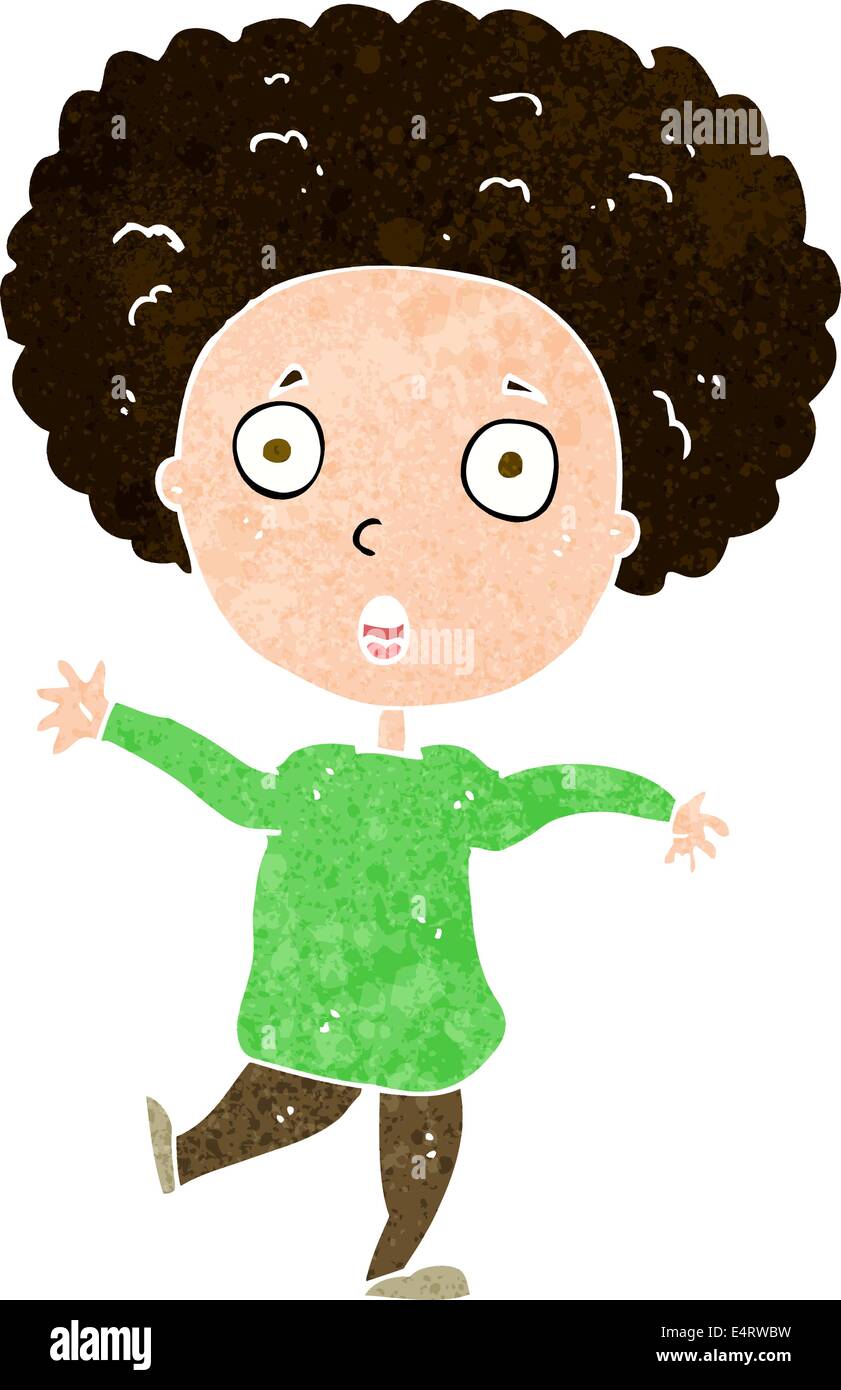 Cartoon startled person hi-res stock photography and images - Alamy